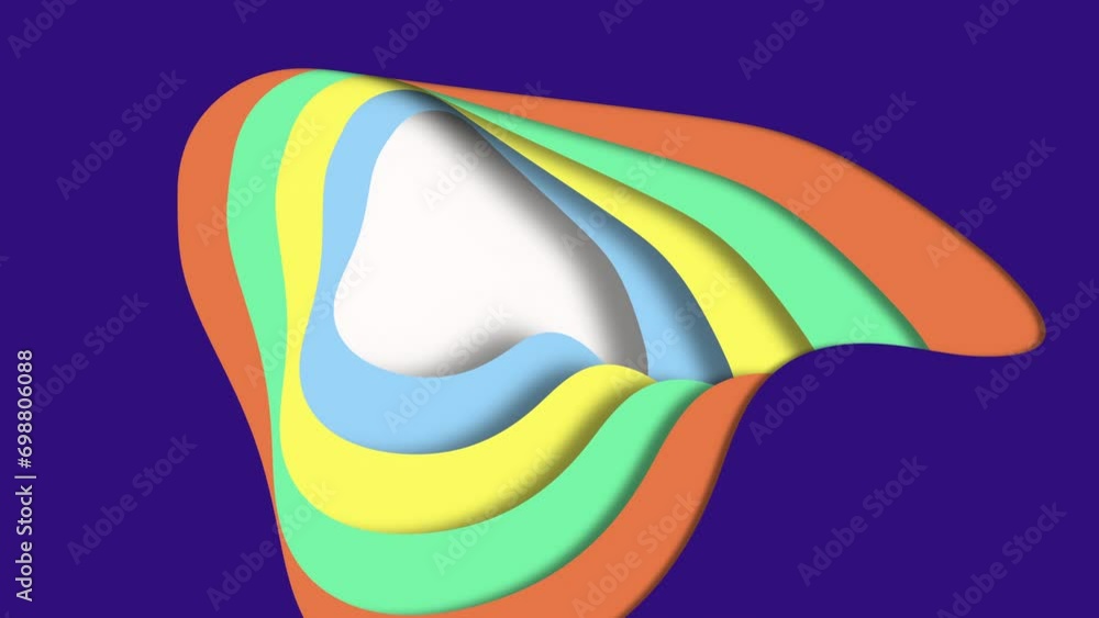 Vidéo Stock Abstract and vibrant, this image displays a striking mix of ...