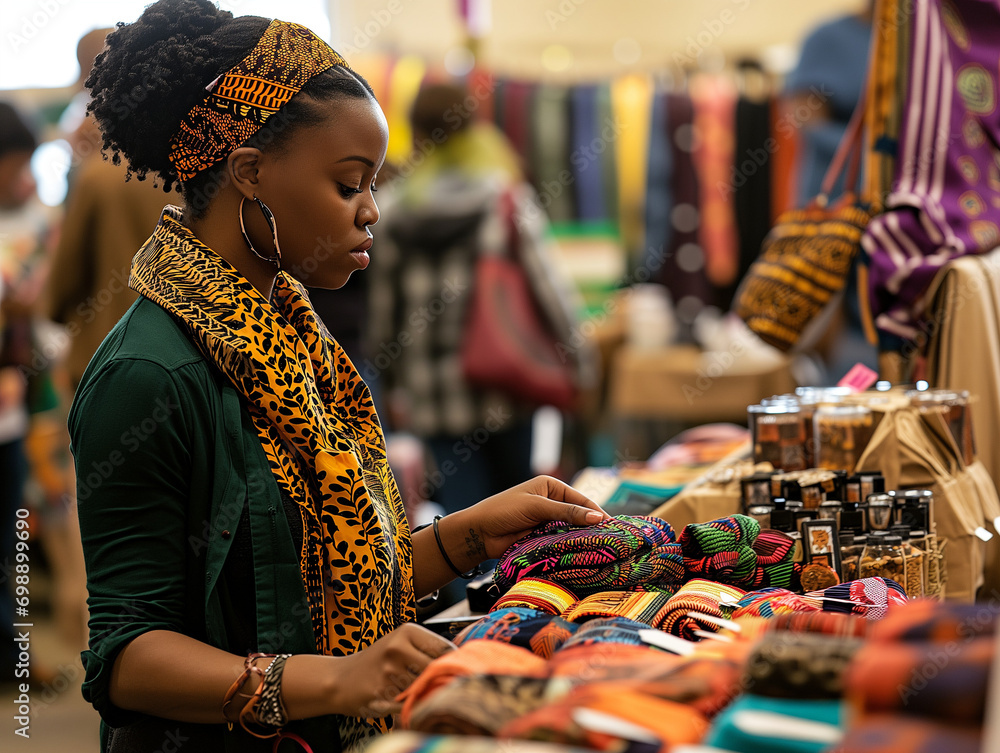 A Black History Month Themed Art And Craft Fair Where Local Artisans ...