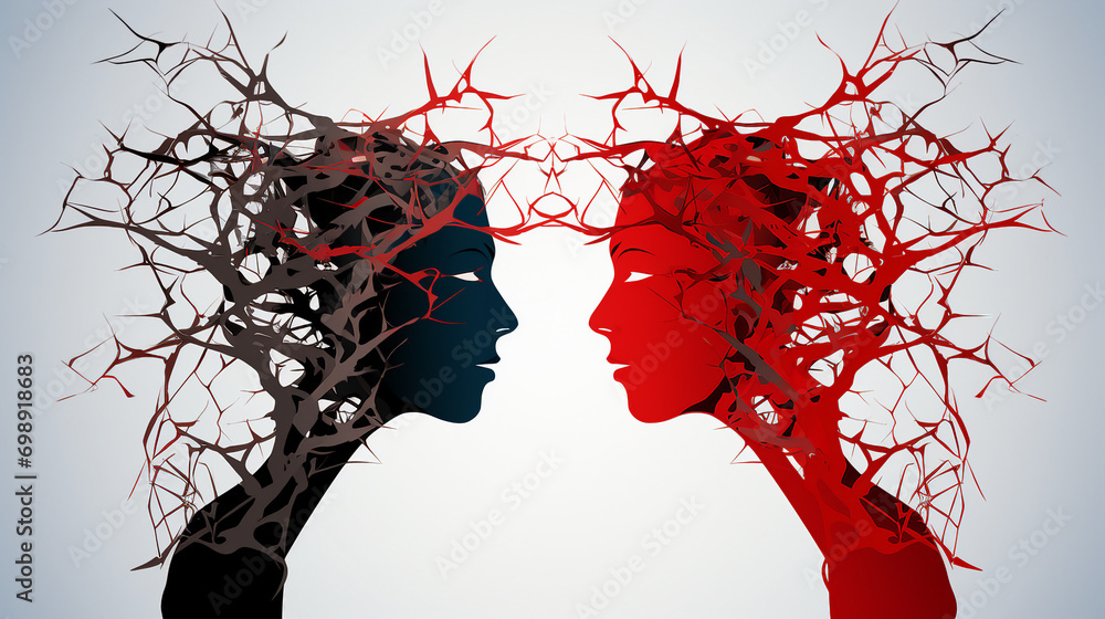 Capturing the Enigmatic Duality of the Mind: A Surreal Portrait ...