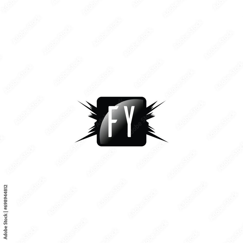 FY Letter Logo, fy logo icon vector for business. alphabet letters ...