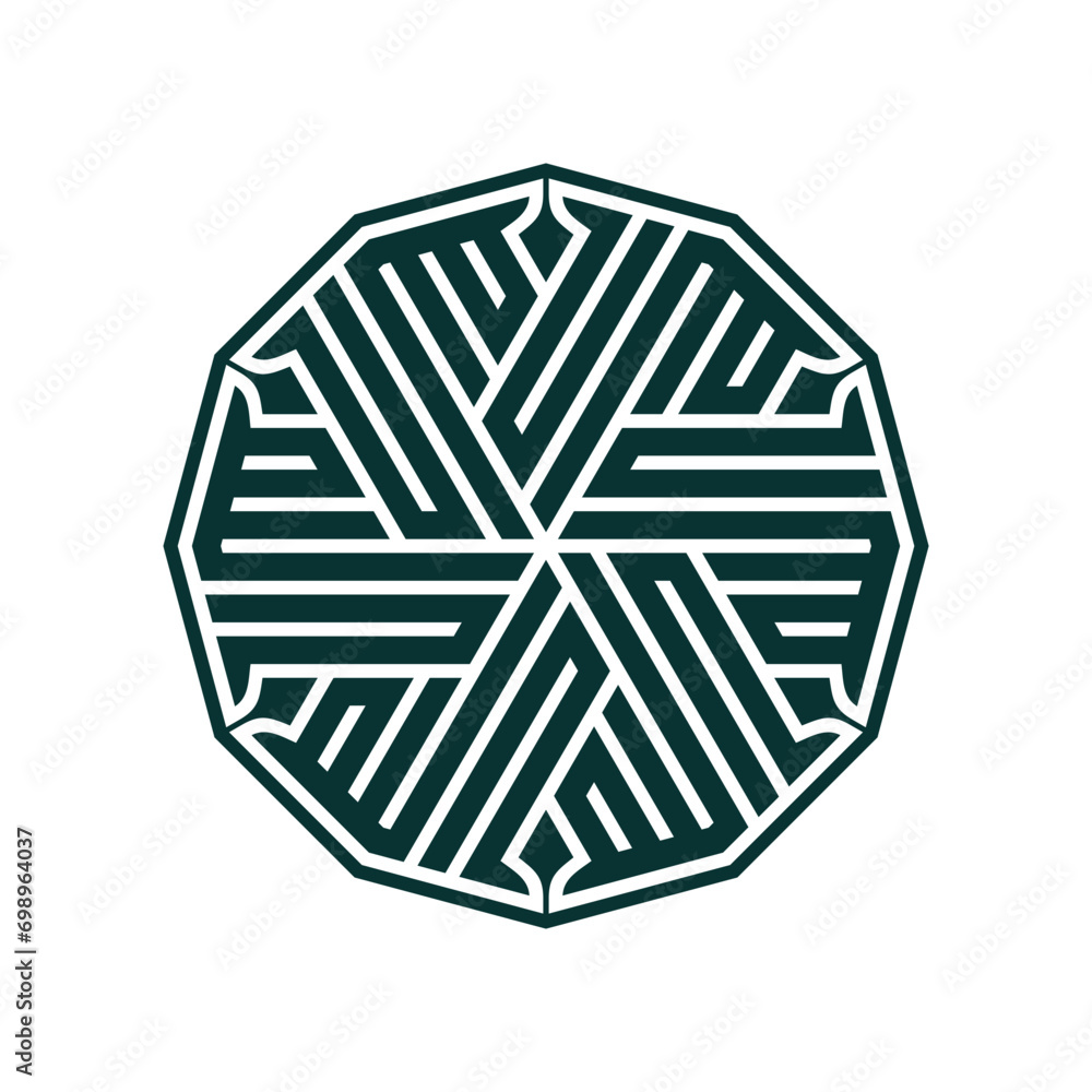 Islamic calligraphy of the name of Allah (God) Stock Vector | Adobe Stock