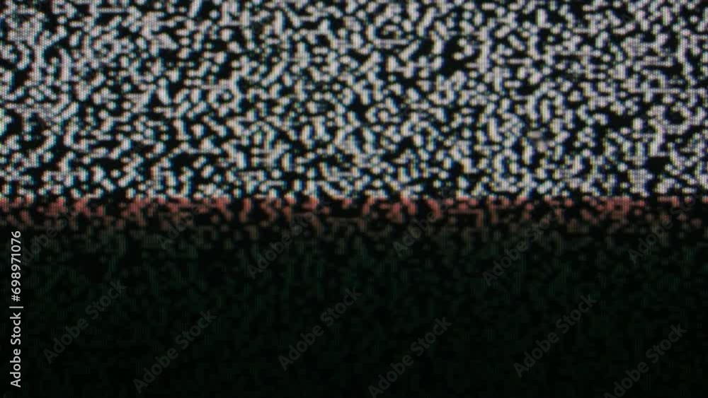 Analog signal. No signal TV, abstract led screen, texture background ...