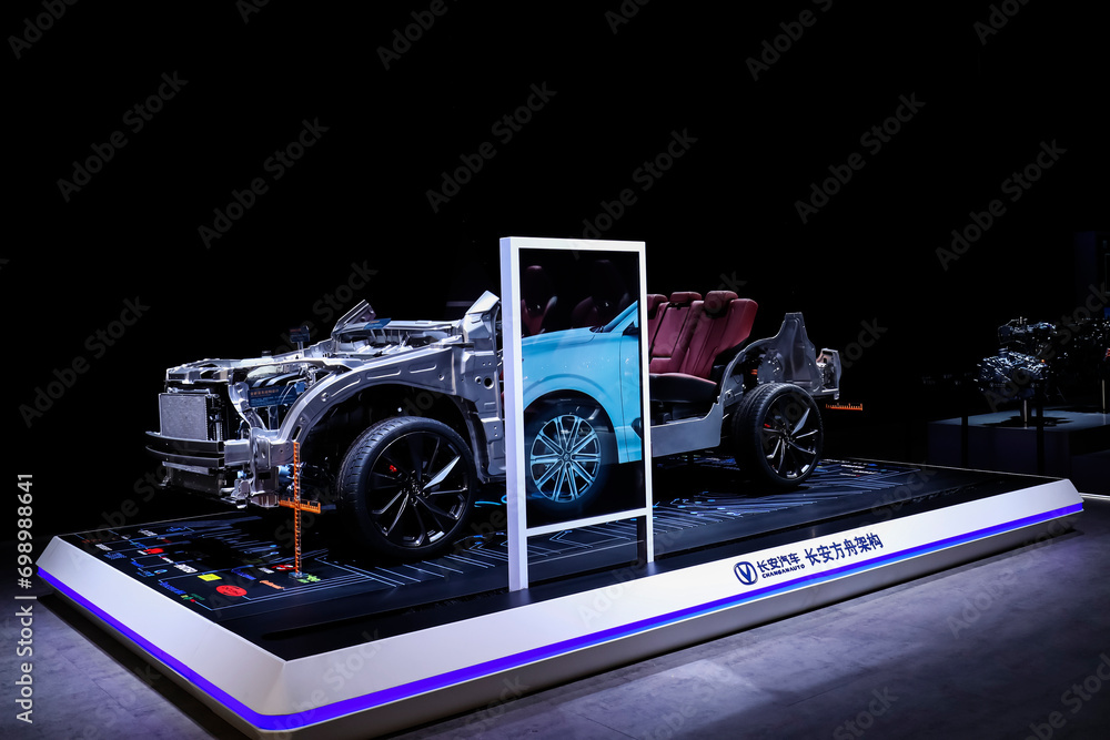 Changan Automobile displays electric vehicle 3D at Guangzhou Auto Show ...