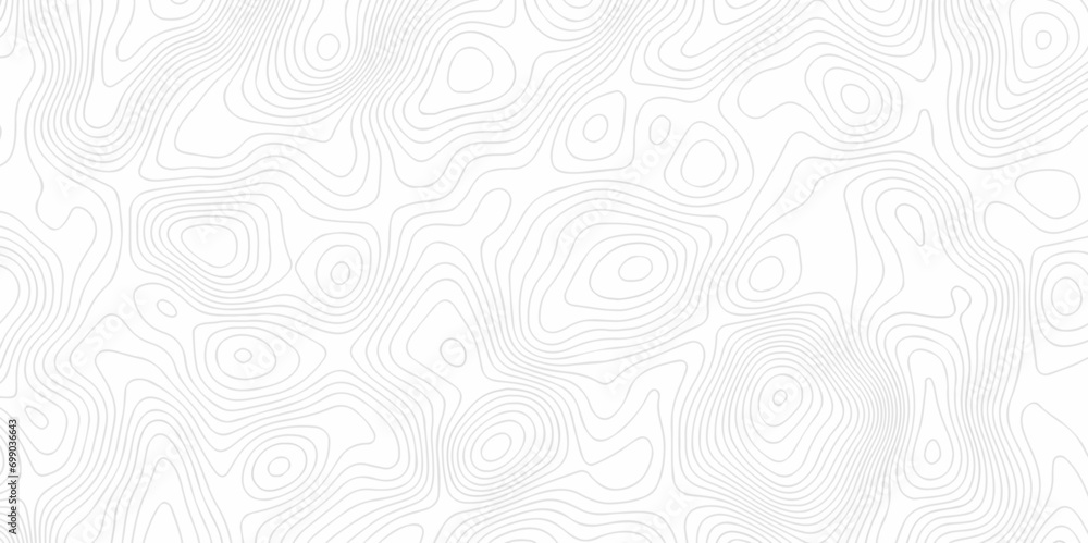 Abstract pattern with lines topographic map background. Topography and ...