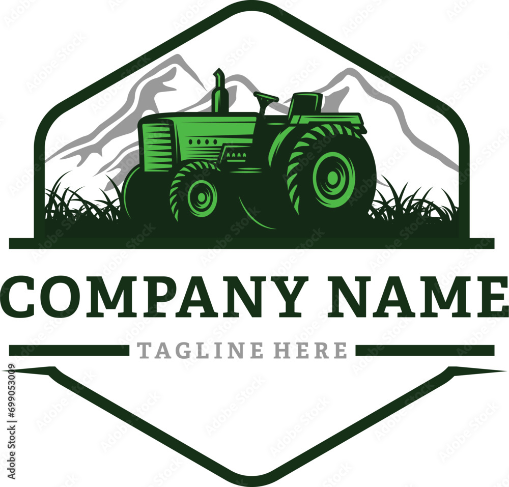 Farm logo, agriculture logo, farm truck logo Stock Vector | Adobe Stock