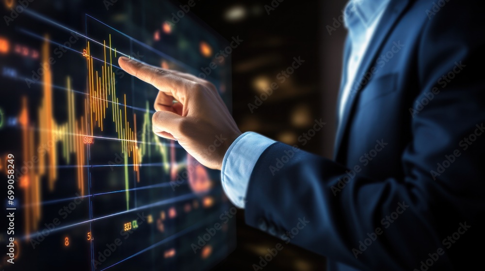 point on graph stock, financial background, benefit, spreadsheets ...