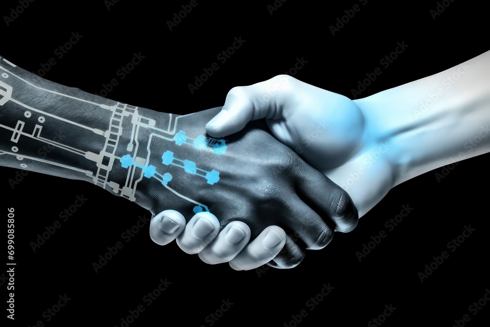 Humans and aliens sharing knowledge, technology, and cultural insights ...