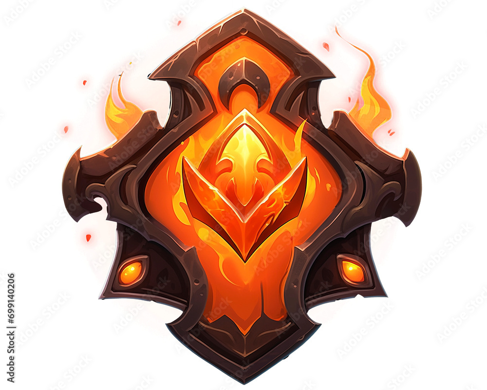 Game item, icon on transparent background, 2D game art, fantasy. Stock ...