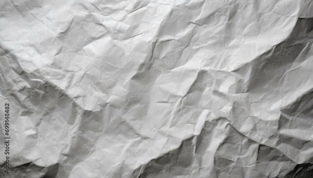 crumpled paper texture, a white blank crumpled paper, a backdrop that ...