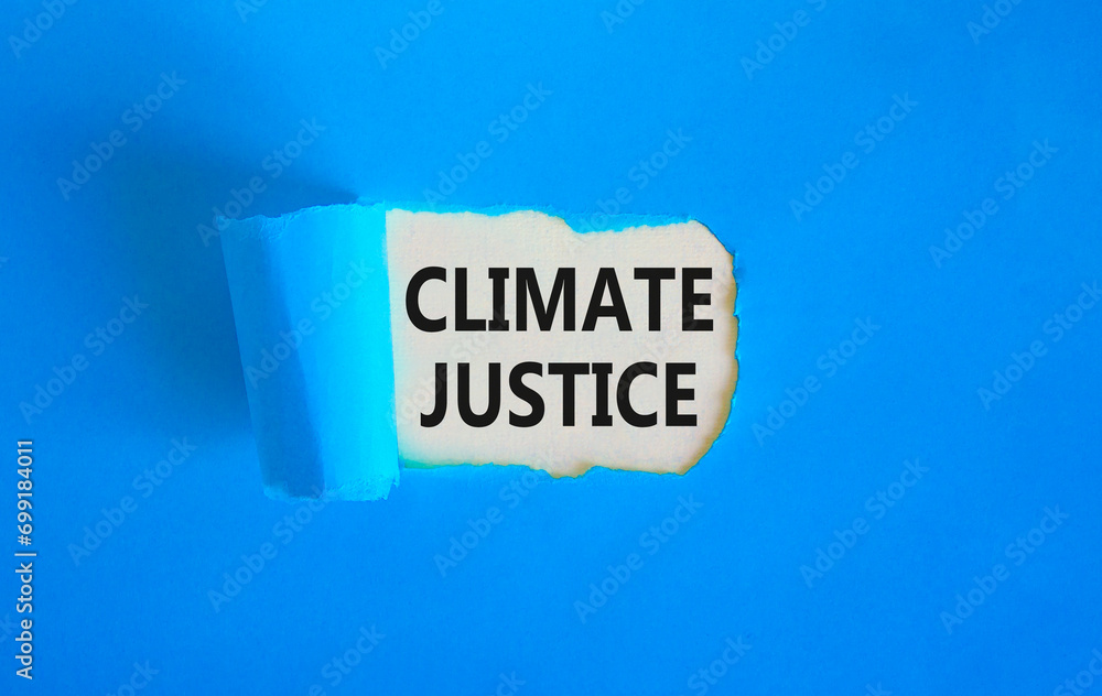 Climate justice symbol. Concept words Climate justice on beautiful ...