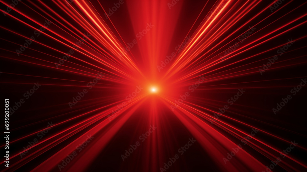 red lights speed black background ai visual concept Stock Illustration ...