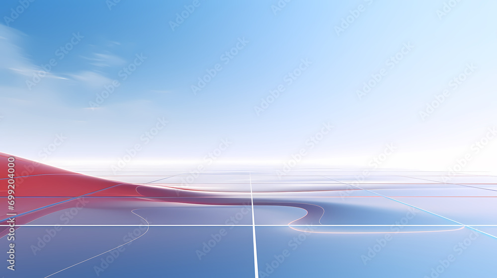 Very clean minimalist technology abstract poster web page PPT ...
