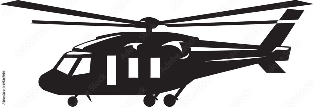 Combat Rotorcraft Vector Black Logo Emblem Tactical Huey Military ...