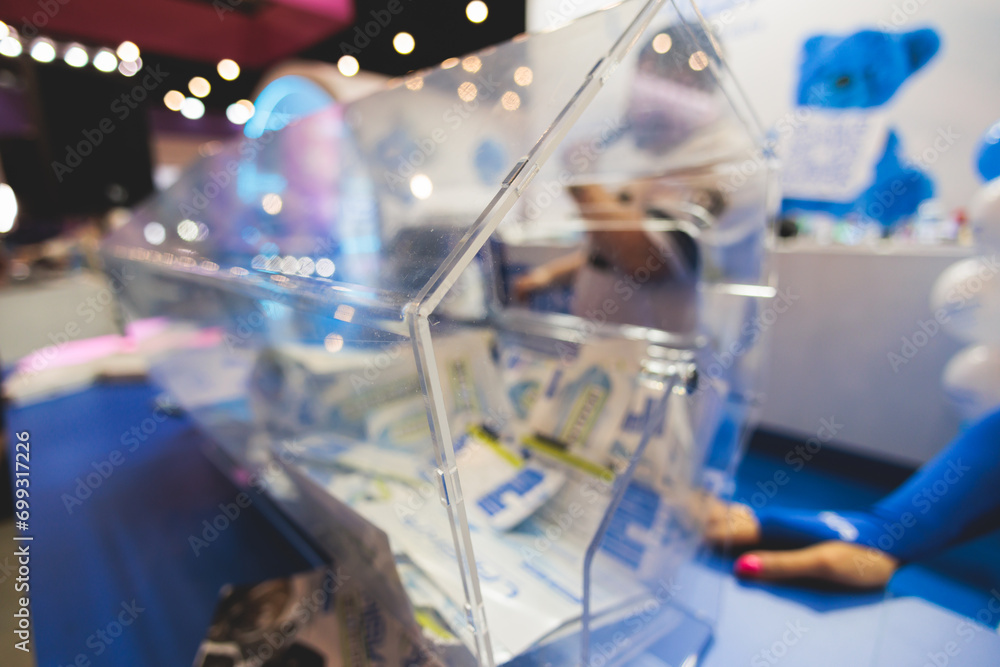 Process of prize drawings, extracting a winning numbers of lottery ...