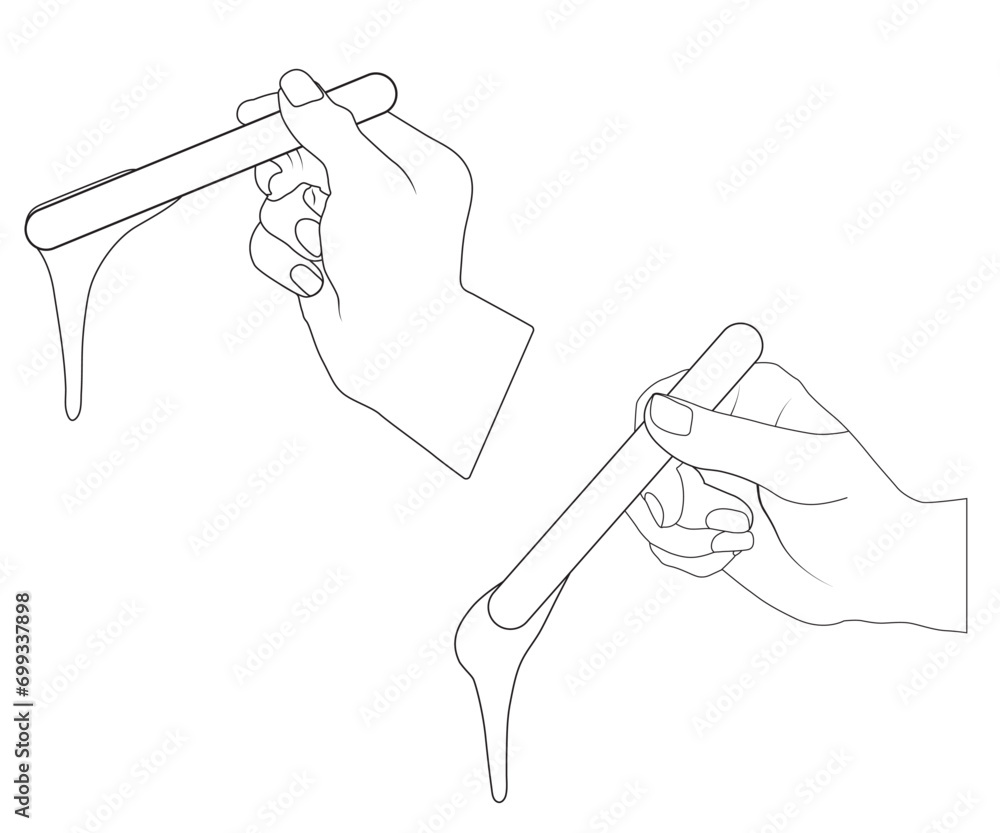 Waxing Vector, Waxing Outline, waxing silhouette, Brazilian Wax, Body ...