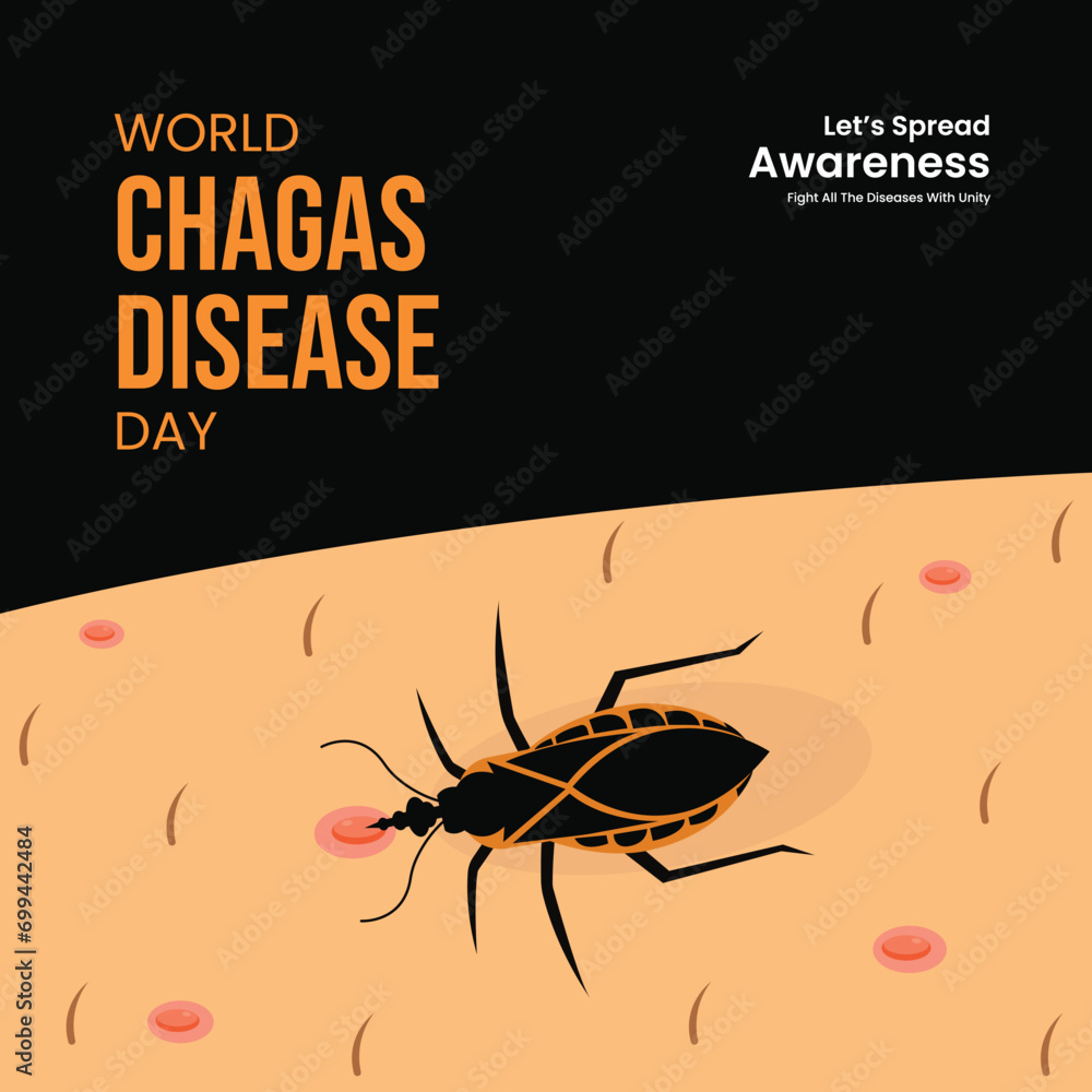 World Chagas Disease Day, banner, poster, social media post, vector ...