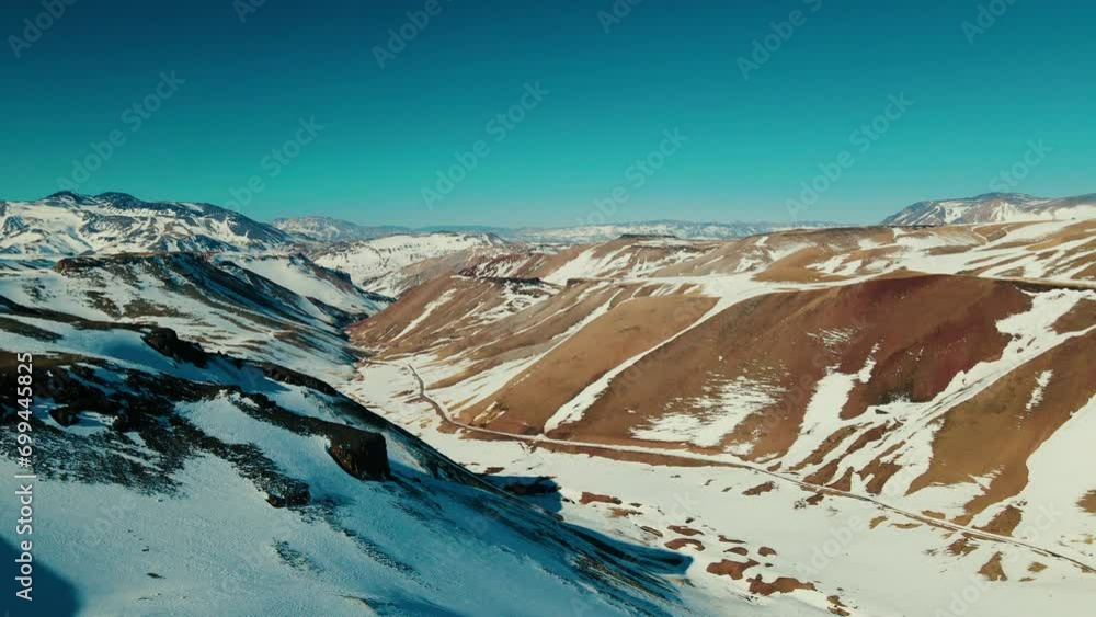 Paso Pehuenche, a picturesque mountain pass seamlessly connecting ...