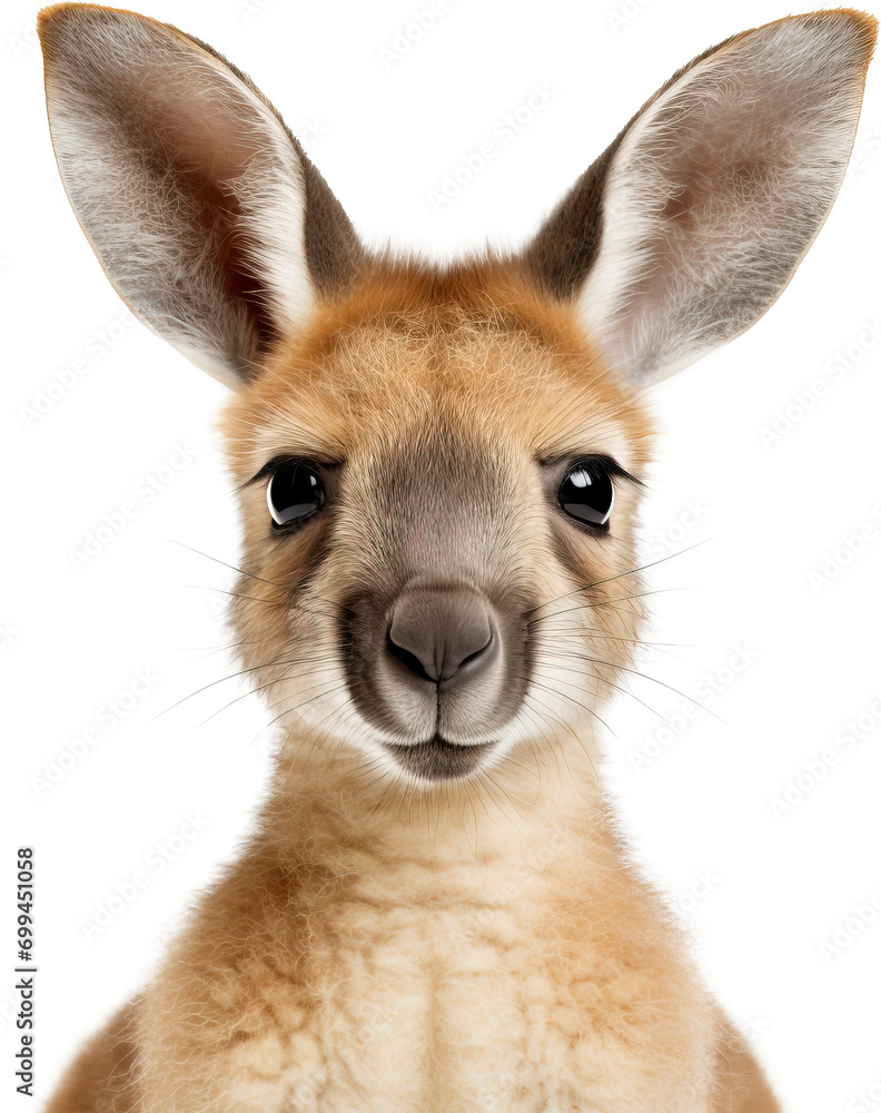 Baby kangaroo isolated on transparent background. PNG Stock Photo ...