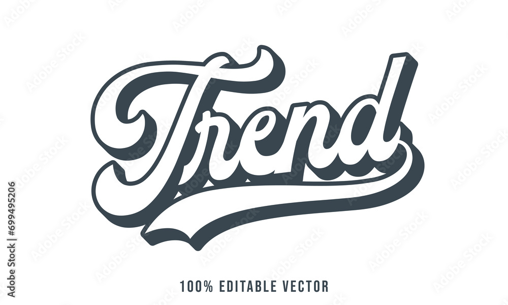 Vector hand drawn logo lettering trend modern calligraphic logo ...