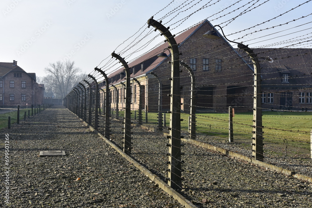 GERMAN NAZI CONCENTRATION CAMP Auschwitz KL Birkenau, UNESCO site ...