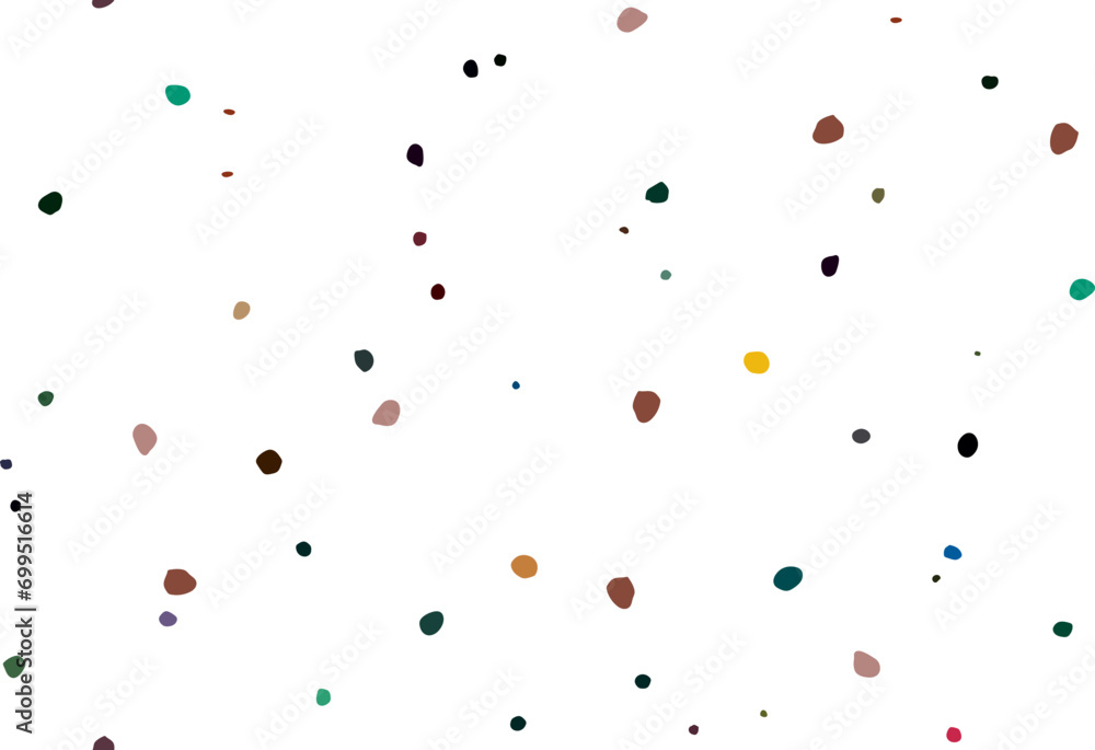 Black Random Confetti Spray. Vector Spot Confetti. Abstract Eps Dot ...