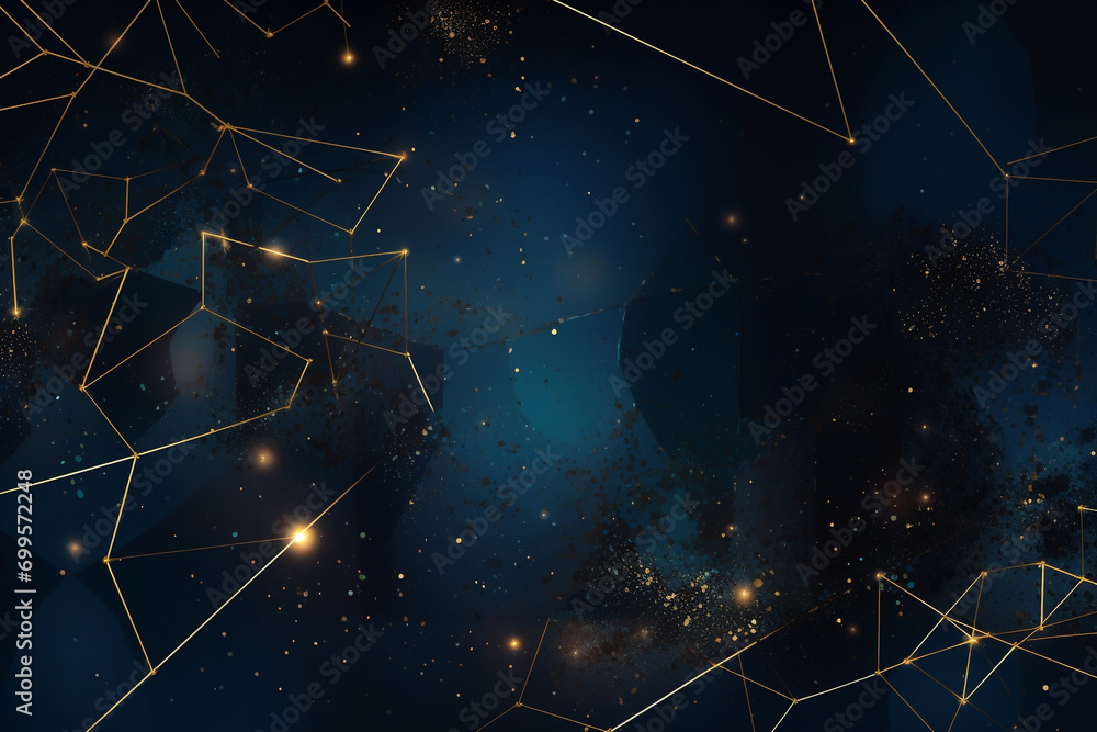 Graphic resources, space and cosmos concept. Abstract and minimalist ...