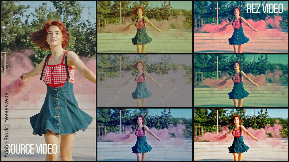 Color Old Film Presets Stock Template | Adobe Stock
