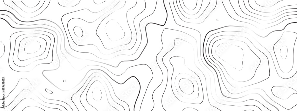 Transparent PNG Topographic line map. Modern design with White ...