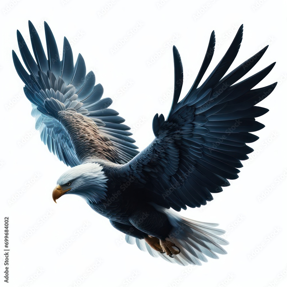 Bald Eagle (Haliaeetus leucocephalus), Aguila calva, Белоголовый орлан ...