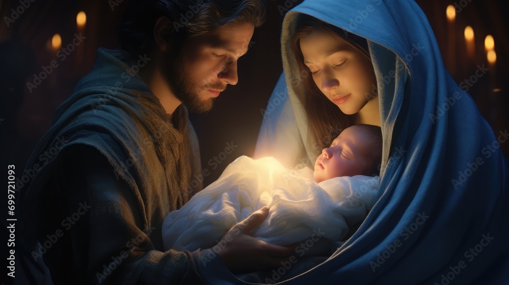 The miraculous birth of a great Catholic saint, born in 437 AD. This ...