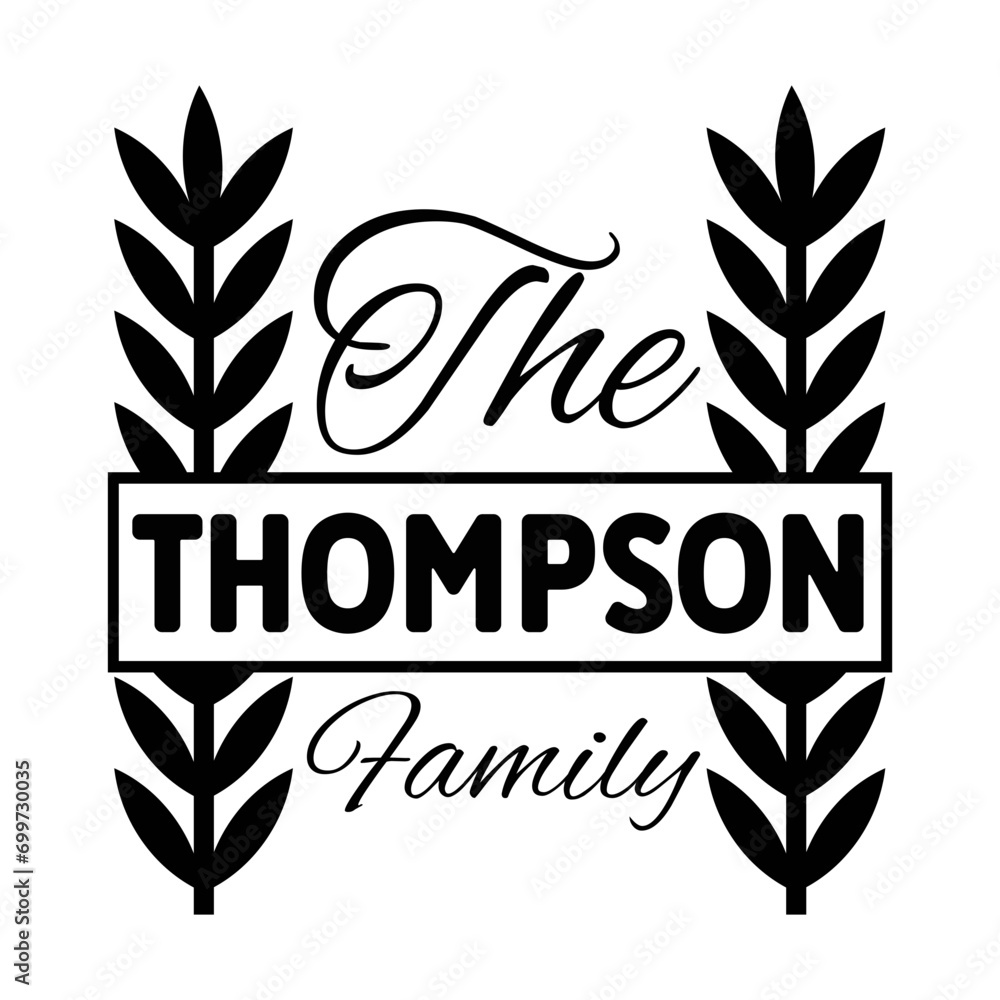 Family Monogram Svg Bundle, Welcome Svg Bundle, Porch Sign, Split Font ...