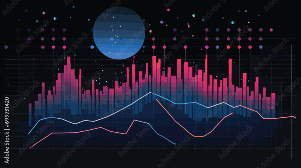 concept of anomaly detection algorithms in a vector art piece ... concept of anomaly detection algorithms in a vector art piece ...