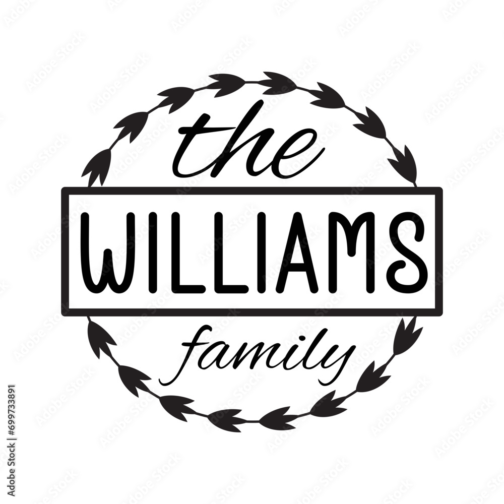 Vetor de Family Monogram Svg Bundle, Welcome Svg Bundle, Porch Sign ...
