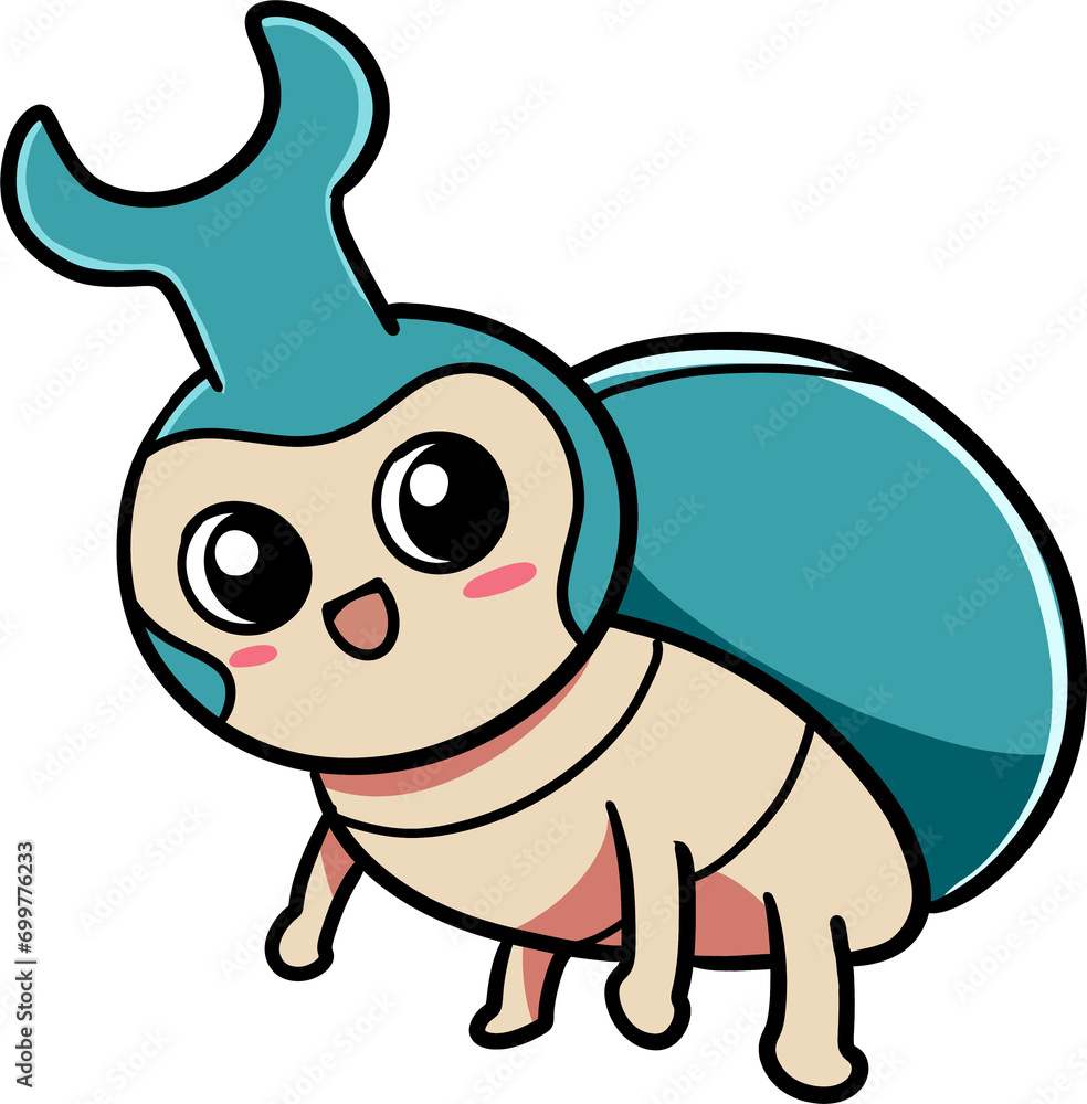 Cartoon Bugs and Insects Stock Illustration | Adobe Stock