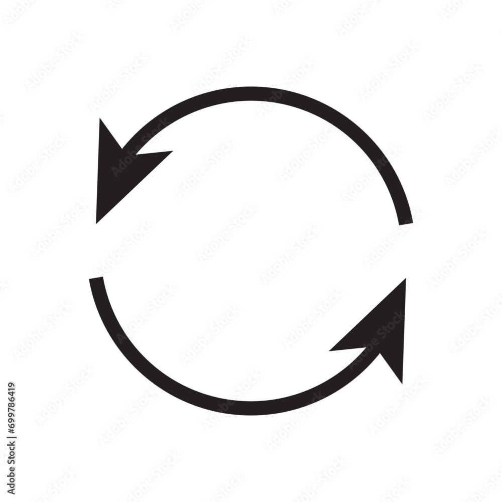 circle arrow vector icons. Recycling icon. Refresh icon. Reload icon ... circle arrow vector icons. Recycling icon. Refresh icon. Reload icon ...