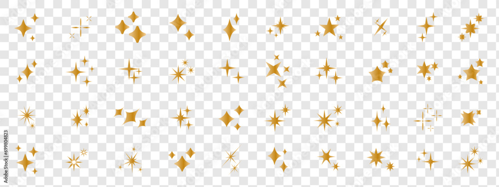 Set of sparkles star icons.Rating star .Bright vector stars.Flash,shine ...