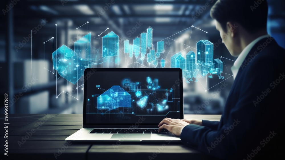 Futuristic Modern and Professional Presentation Background for business ...