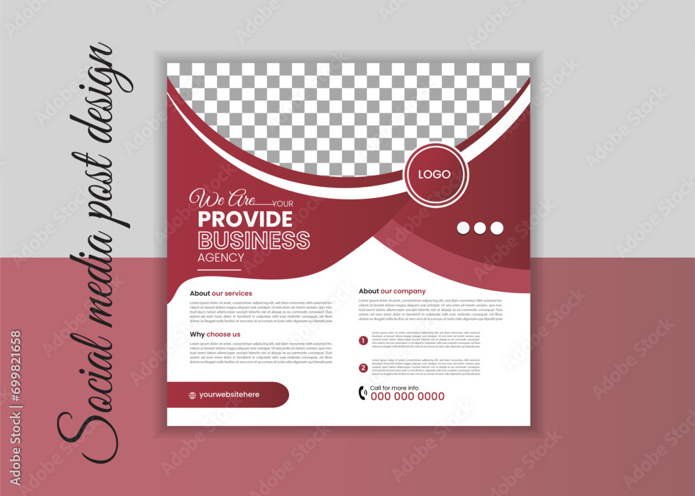Business social media post Corporate social poster design. Template ...
