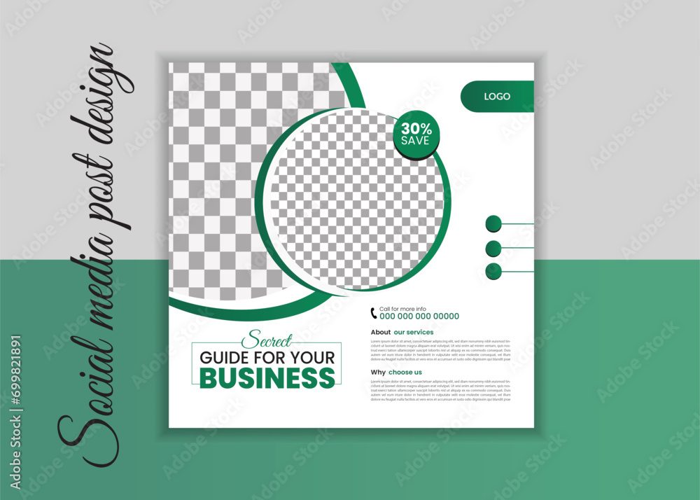 Business social media post Corporate social poster design. Template ...