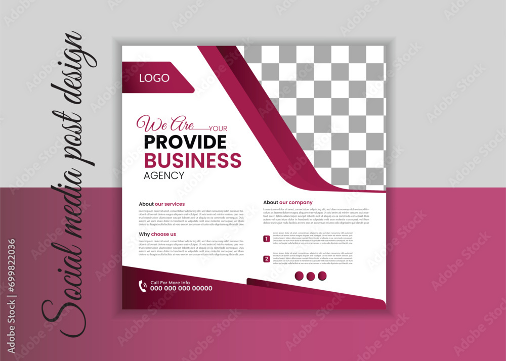 Business social media post Corporate social poster design. Template ...