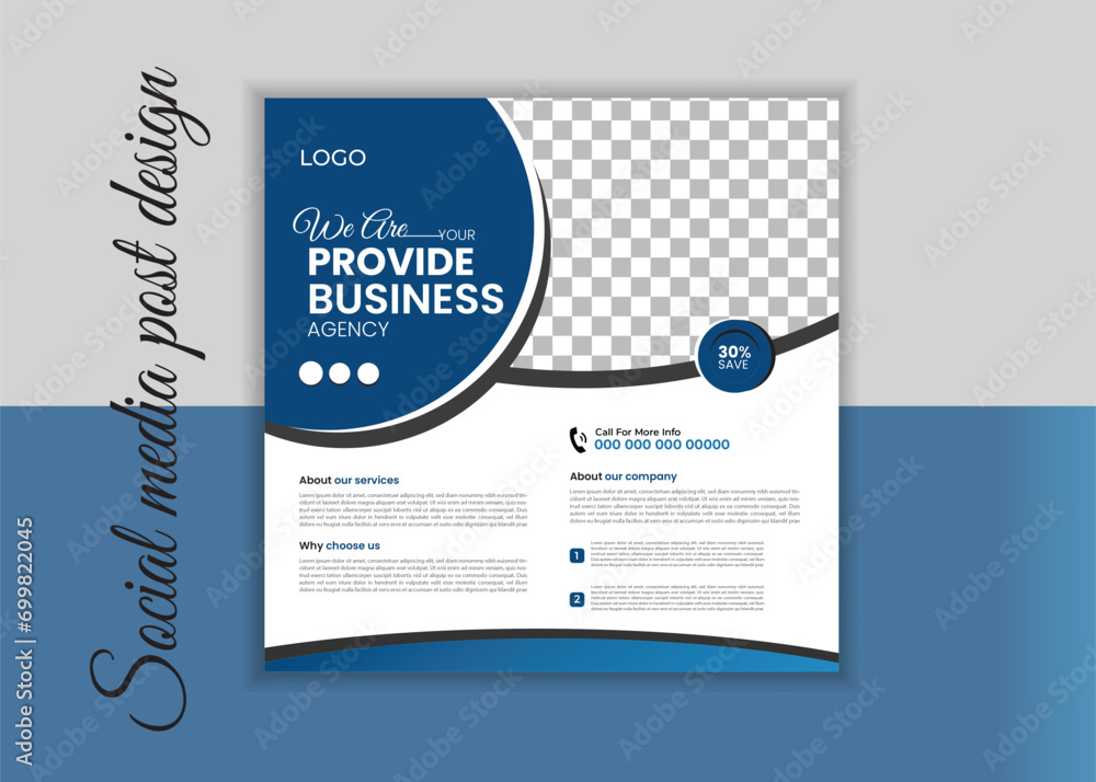 Business social media post Corporate social poster design. Template ...