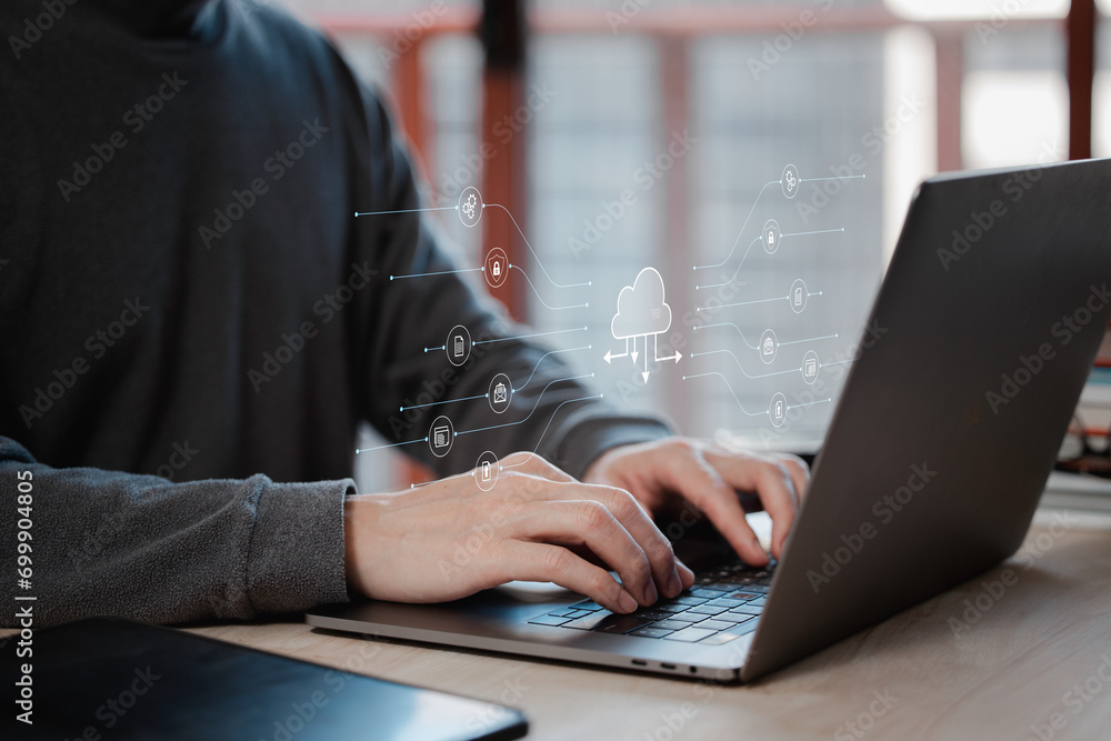 Document management concept.Document Management System (DMS) Online ...