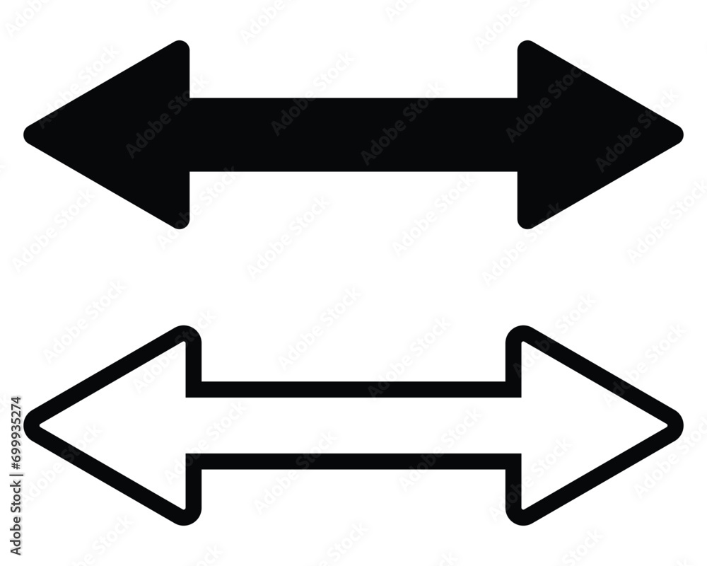 Left Right Arrow icon.Double horizontal arrow icon.Browse Horizontal ... Left Right Arrow icon.Double horizontal arrow icon.Browse Horizontal ...