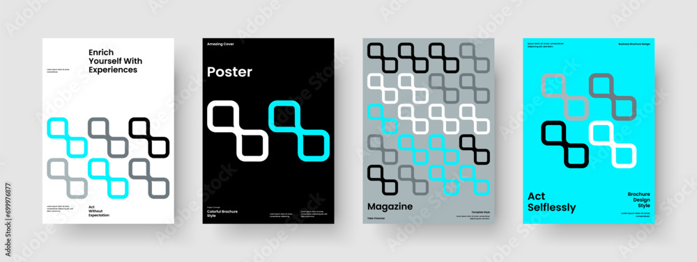 Isolated Report Layout. Modern Banner Design. Creative Brochure ...