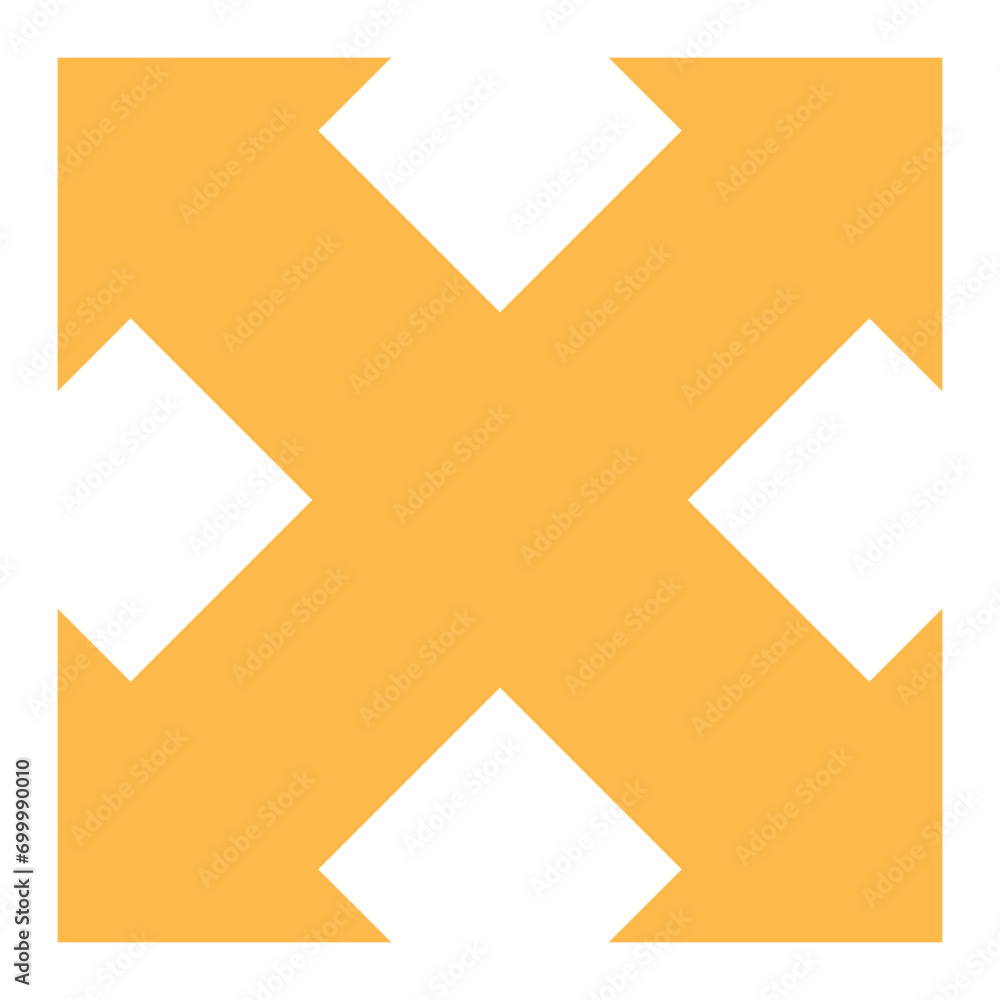 Arrows in four directions. Four side arrow icon. Arrow icon ...