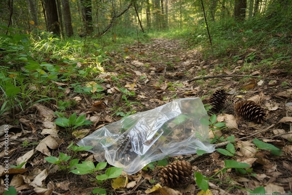 tras plastic plastic plant outdoor mess litter leaf landscape junk ...