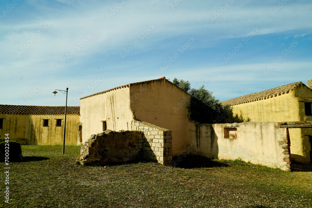 L'antico borgo di Tratalias con la bella Basilica di Santa Maria di ...