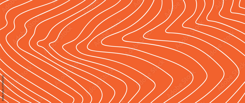 Salmon fillet pattern texture background vector. Abstract salmon meat ...