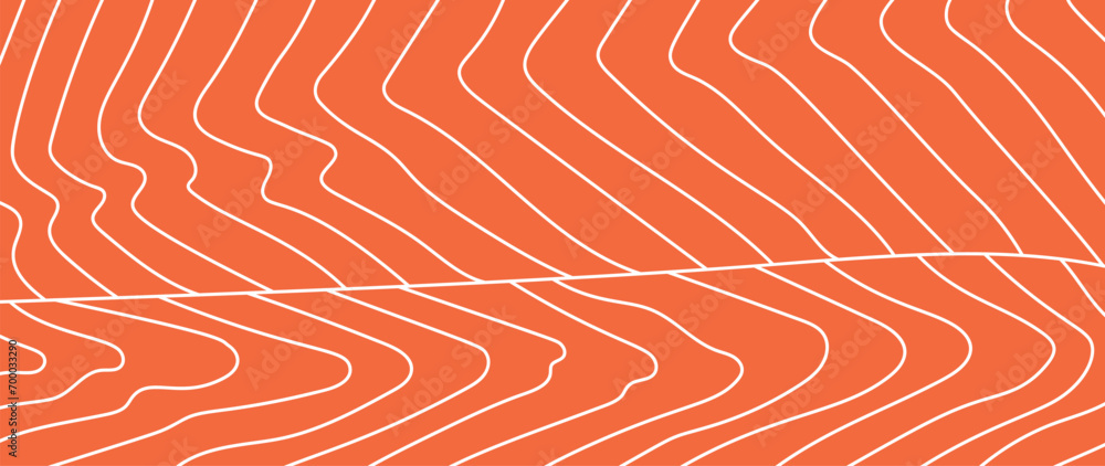 Salmon fillet pattern texture background vector. Abstract salmon meat ...
