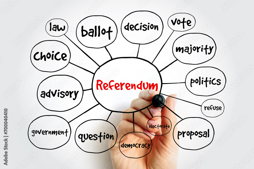 Referendum - direct vote by the electorate on a proposal, law, or ...